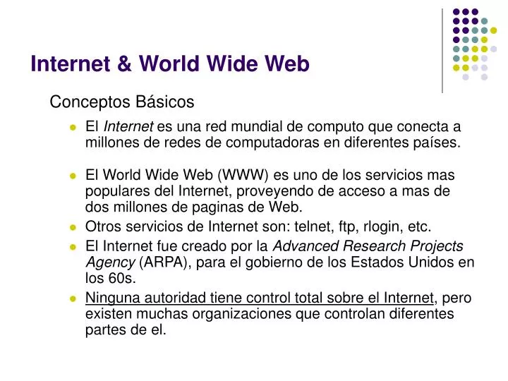 PPT - Internet & World Wide Web PowerPoint Presentation, free download ...
