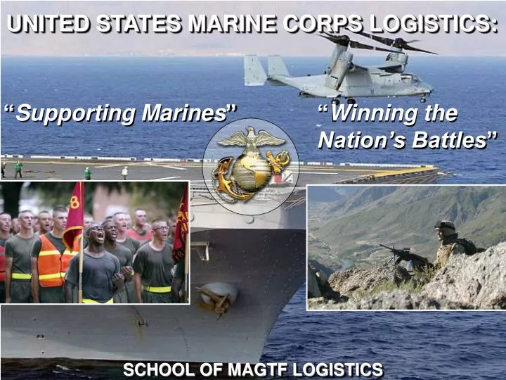 PPT - UNITED STATES MARINE CORPS LOGISTICS: PowerPoint Presentation ...