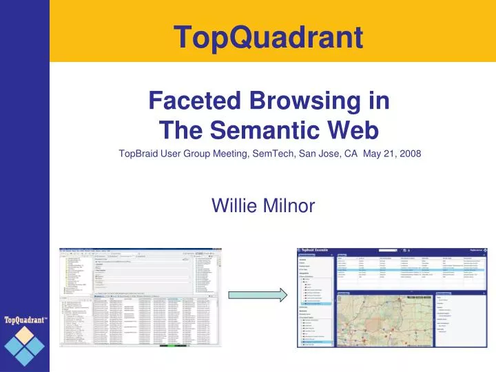 PPT - TopQuadrant PowerPoint Presentation, free download - ID:4389813