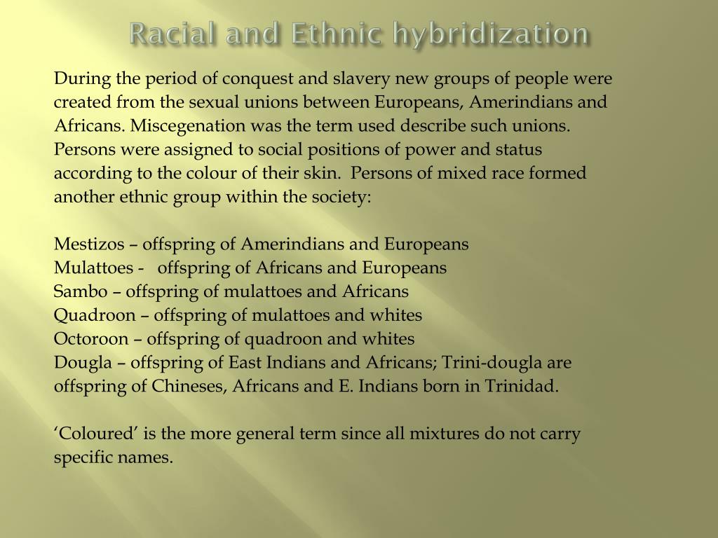 PPT - Characteristics of Caribbean Society and Culture PowerPoint ...