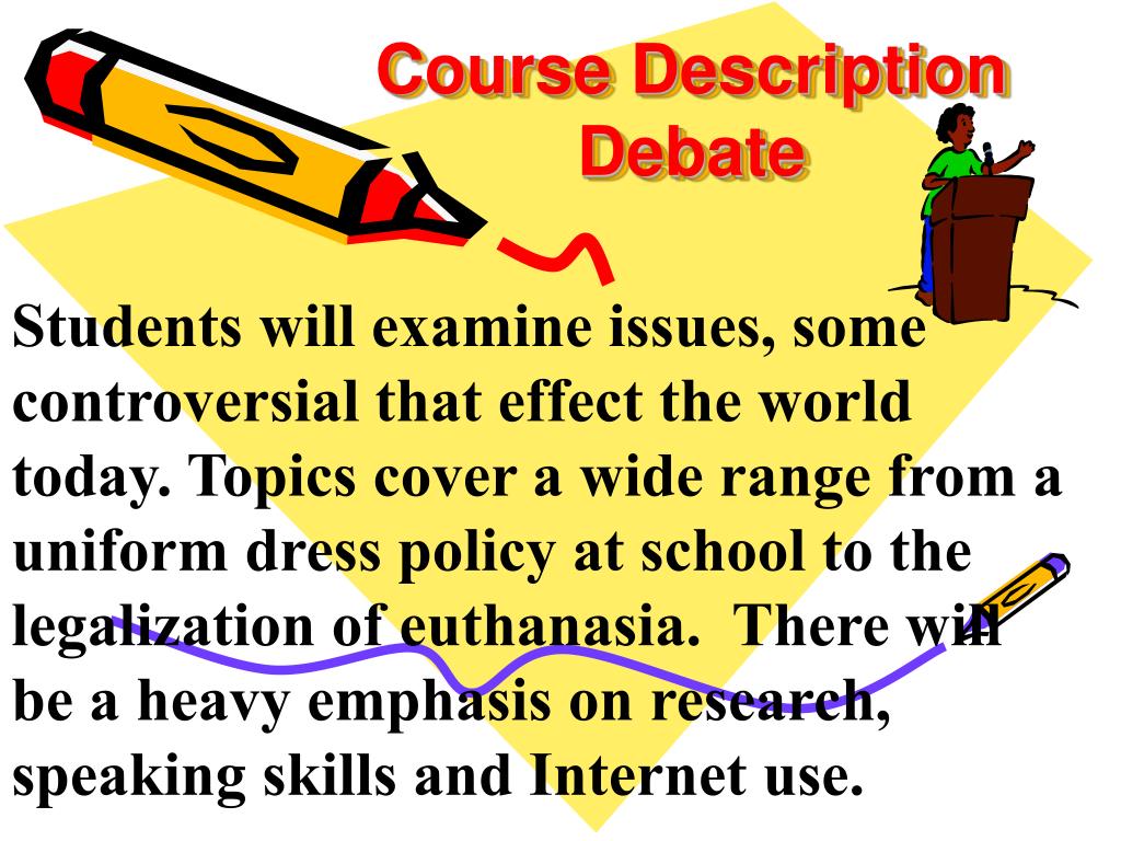 PPT - Mrs. Crutchfield United States History Debate C.J.S.F. Advisor ...
