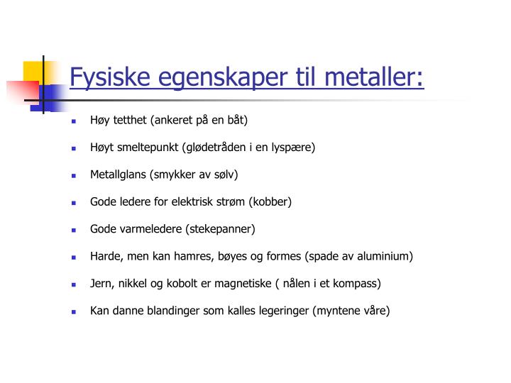PPT - Metaller PowerPoint Presentation - ID:4391521