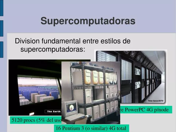 PPT - Supercomputadoras PowerPoint Presentation, free download - ID:4393072