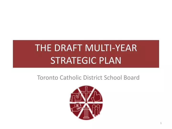 PPT - THE DRAFT MULTI-YEAR STRATEGIC PLAN PowerPoint Presentation, free ...