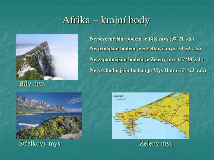 PPT - Afrika - povrch PowerPoint Presentation - ID:4393963