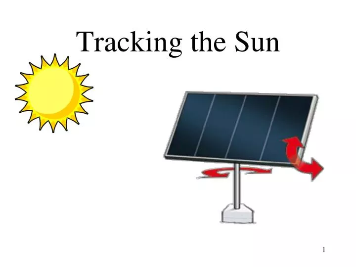 PPT - Tracking the Sun PowerPoint Presentation, free download - ID:4395755