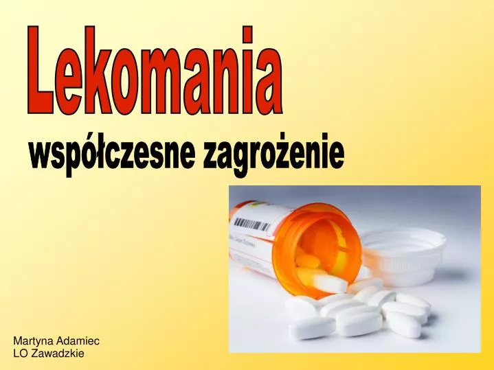 PPT - Lekomania PowerPoint Presentation, free download - ID:4395858