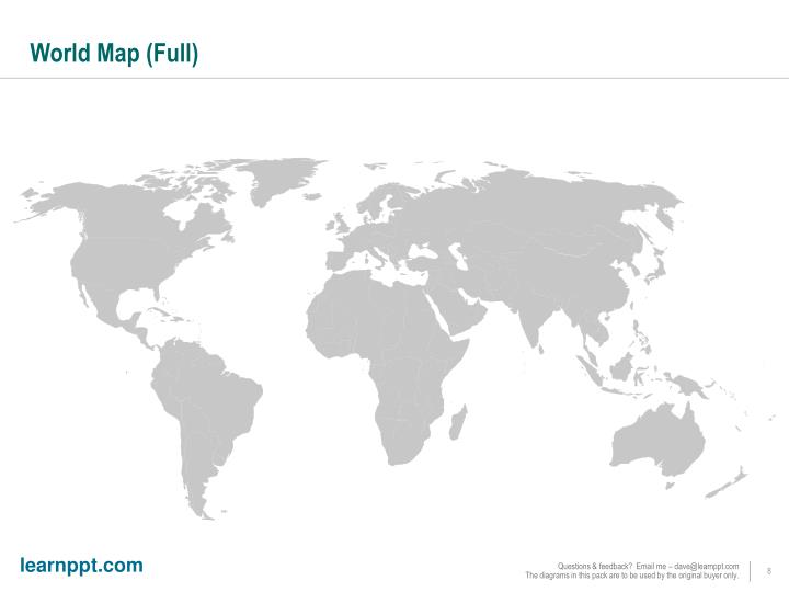 PPT - PowerPoint Diagram Pack Maps of the World PowerPoint Presentation ...