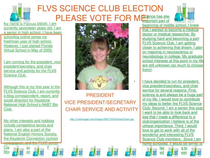 PPT - PLEASE VOTE FOR ME! PowerPoint Presentation, free download - ID ...