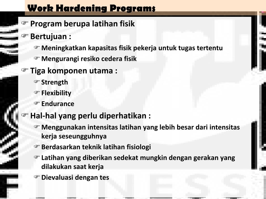 PPT - KEMAMPUAN FISIOLOGI DAN KAPASITAS KERJA PowerPoint Presentation ...