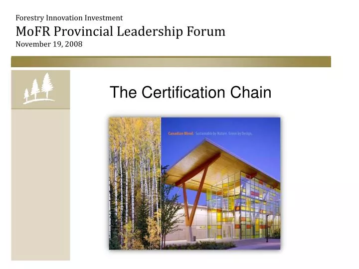 PPT - The Certification Chain PowerPoint Presentation, free download ...