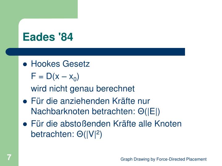 PPT - Graph Drawing by Force-directed Placement PowerPoint Presentation ...