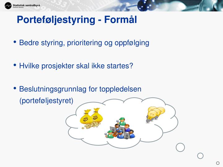 PPT - Standardisering og kvalitetssikring av prosesser i SSB PowerPoint ...