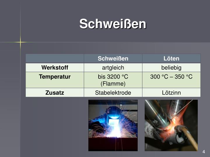 PPT - Schweiß- verbindungen PowerPoint Presentation - ID:4399463