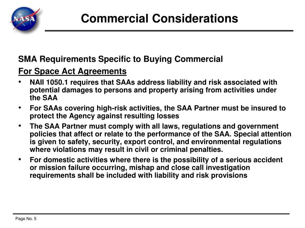 PPT - Safety & Health Considerations in Accommodating Commercial ...