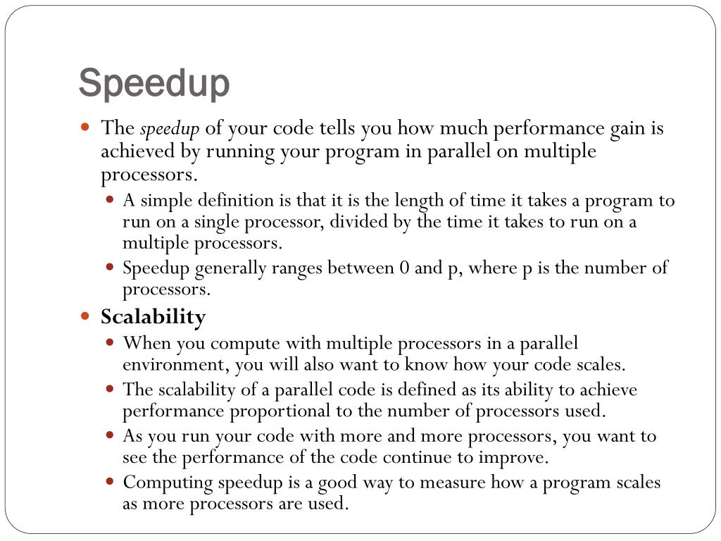 Ppt Parallel Computing Explained Parallel Performance Analysis