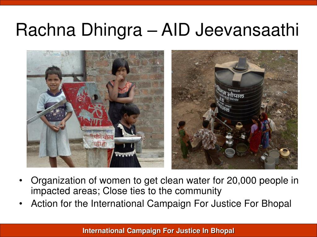 PPT - “We are the Women of Bhopal, We are Flames, Not Flowers ...