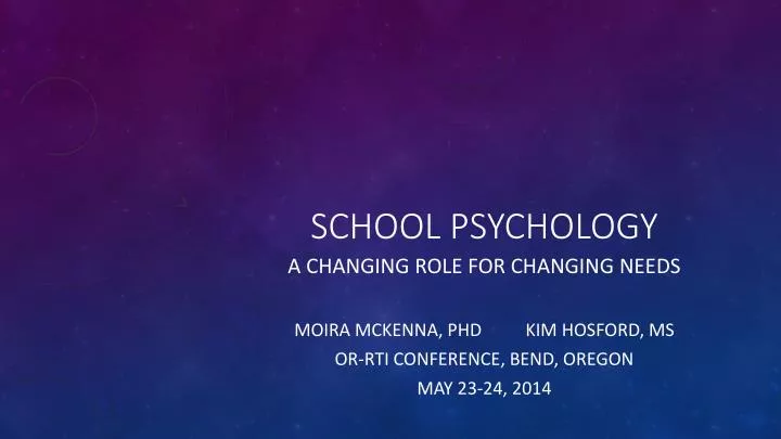 PPT - School Psychology PowerPoint Presentation, free download - ID:4403234
