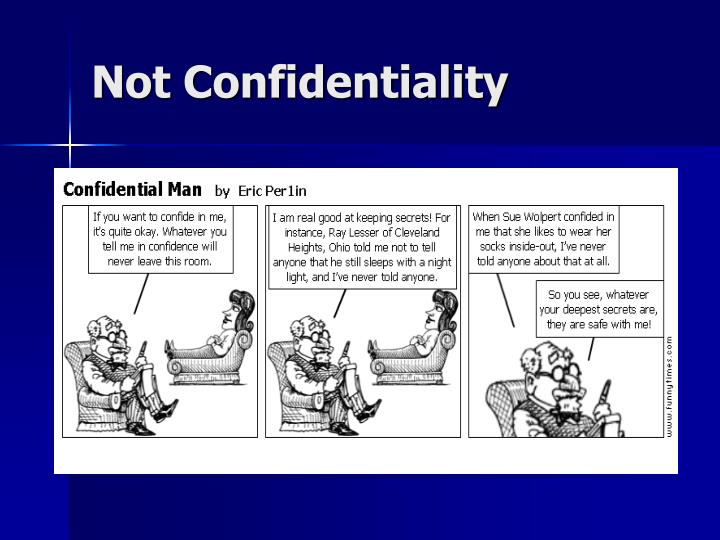 PPT - Confidentiality in the School Setting PowerPoint Presentation ...