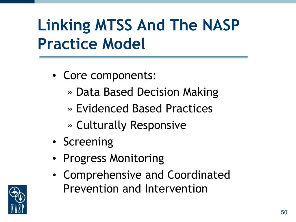 PPT - National Association of School Psychologists nasponline ...