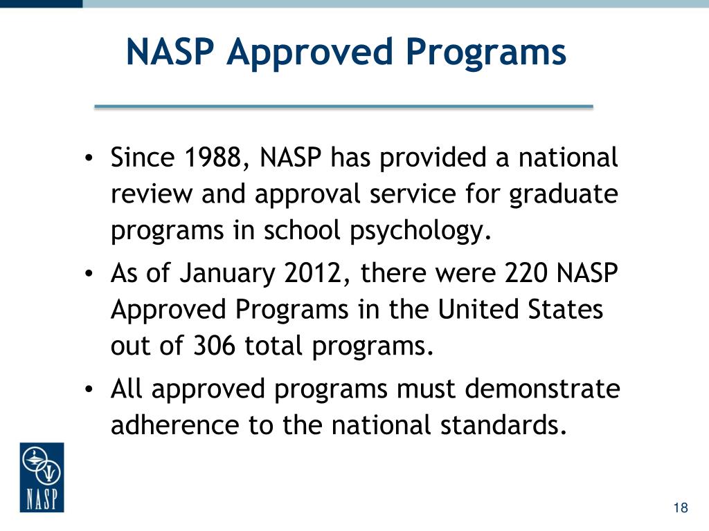 PPT - National Association of School Psychologists nasponline ...