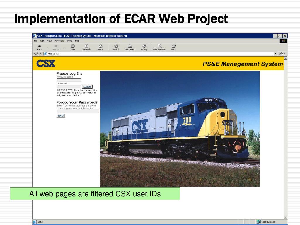 PPT - Becky Heilman, Golder Associates Inc. Rick Nath, CSX ...