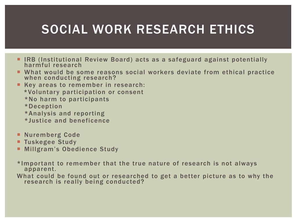 PPT - Ethics and Social Work in Health Care PowerPoint Presentation ...