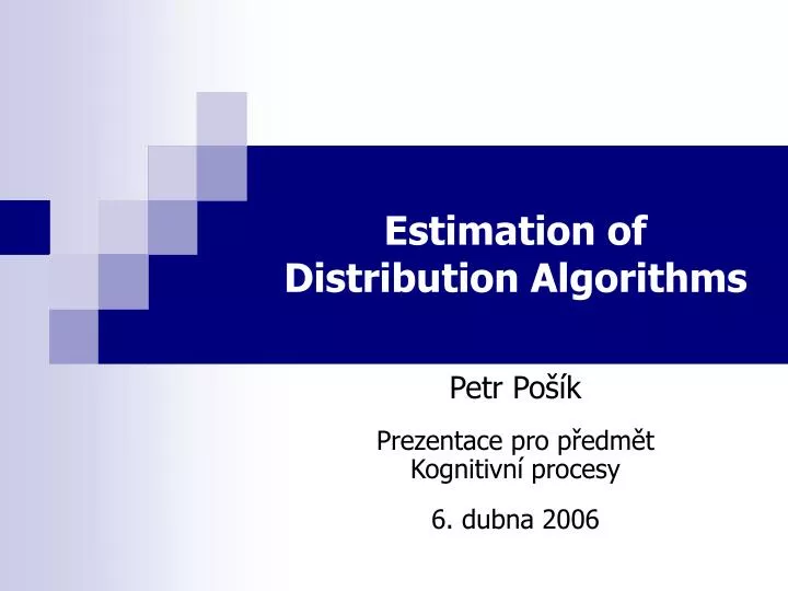 Ppt Estimation Of Distribution Algorithms Powerpoint Presentation Free Download Id4404378 1379