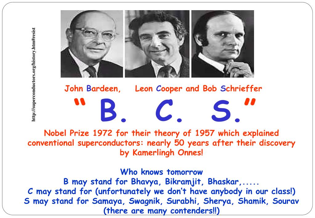 PPT - Brian D. Josephson The Discovery of Tunnelling Supercurrents The ...