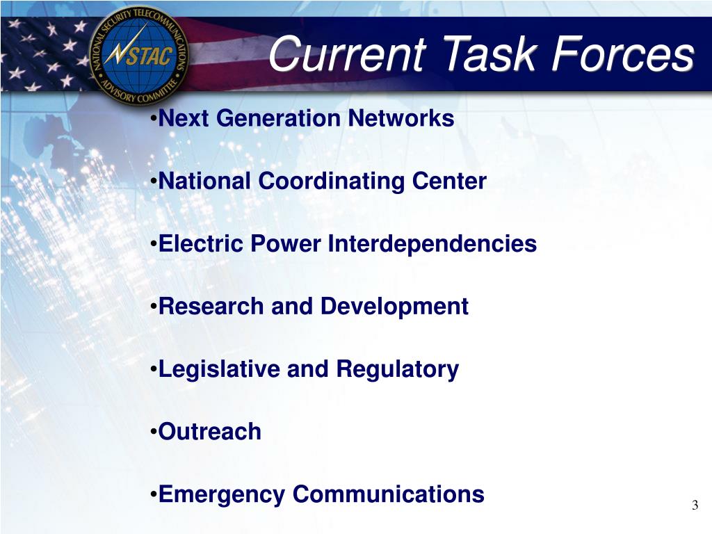 PPT - The President’s National Security Telecommunications Advisory ...