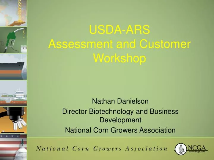 PPT - USDA-ARS Assessment and Customer Workshop PowerPoint Presentation ...