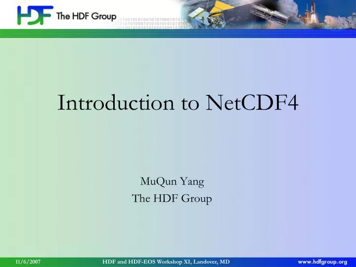 PPT - Introduction to NetCDF4 PowerPoint Presentation, free download - ID:4410668