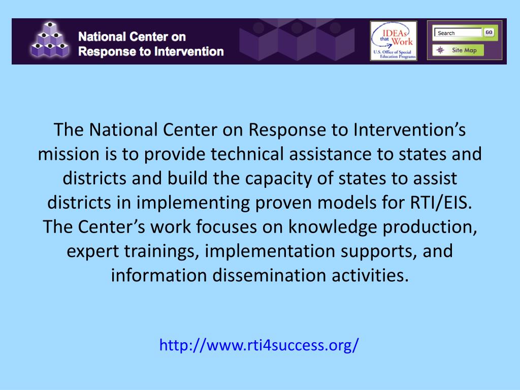 PPT - Larry Wexler Renée Bradley U.S. Office of Special Education ...