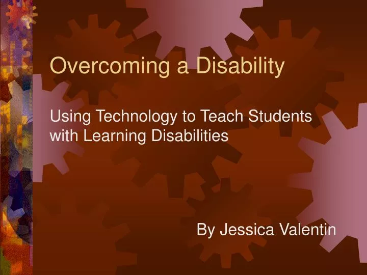 PPT - Overcoming a Disability PowerPoint Presentation, free download ...