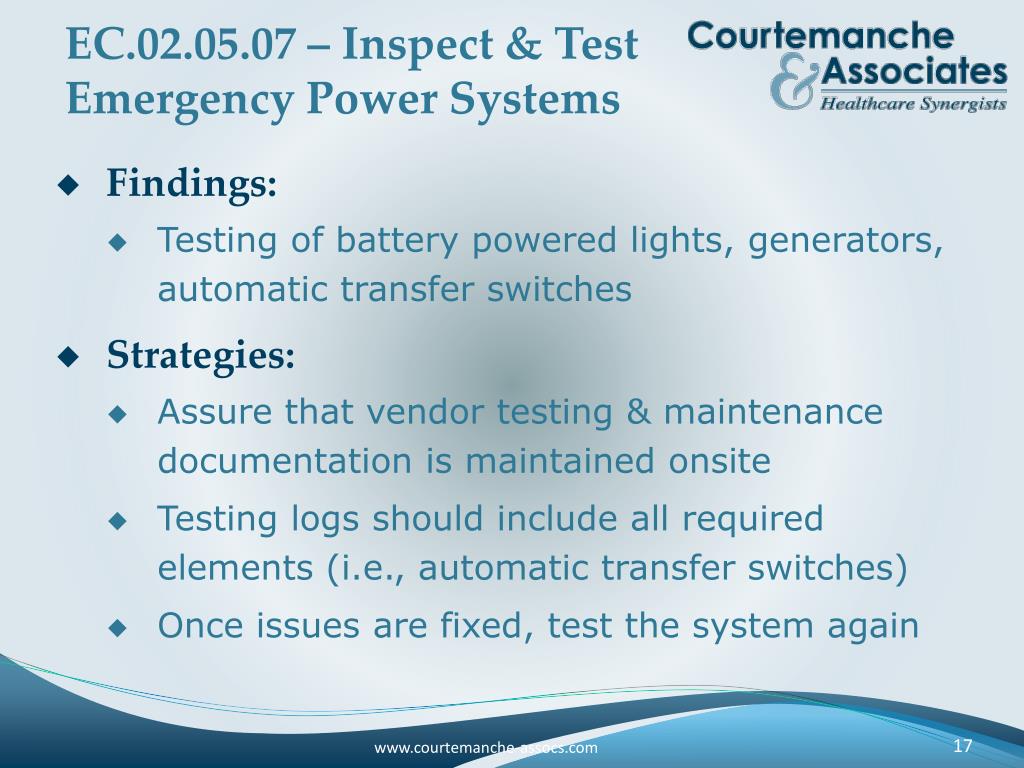 PPT - Environment of Care, Emergency Management & Life Safety ...