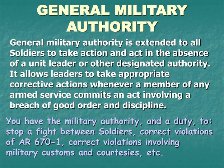 PPT - Duties, Responsibilities and Authority of a NCO PowerPoint ...