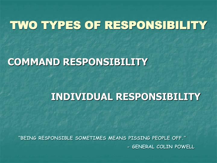 PPT - Duties, Responsibilities and Authority of a NCO PowerPoint ...