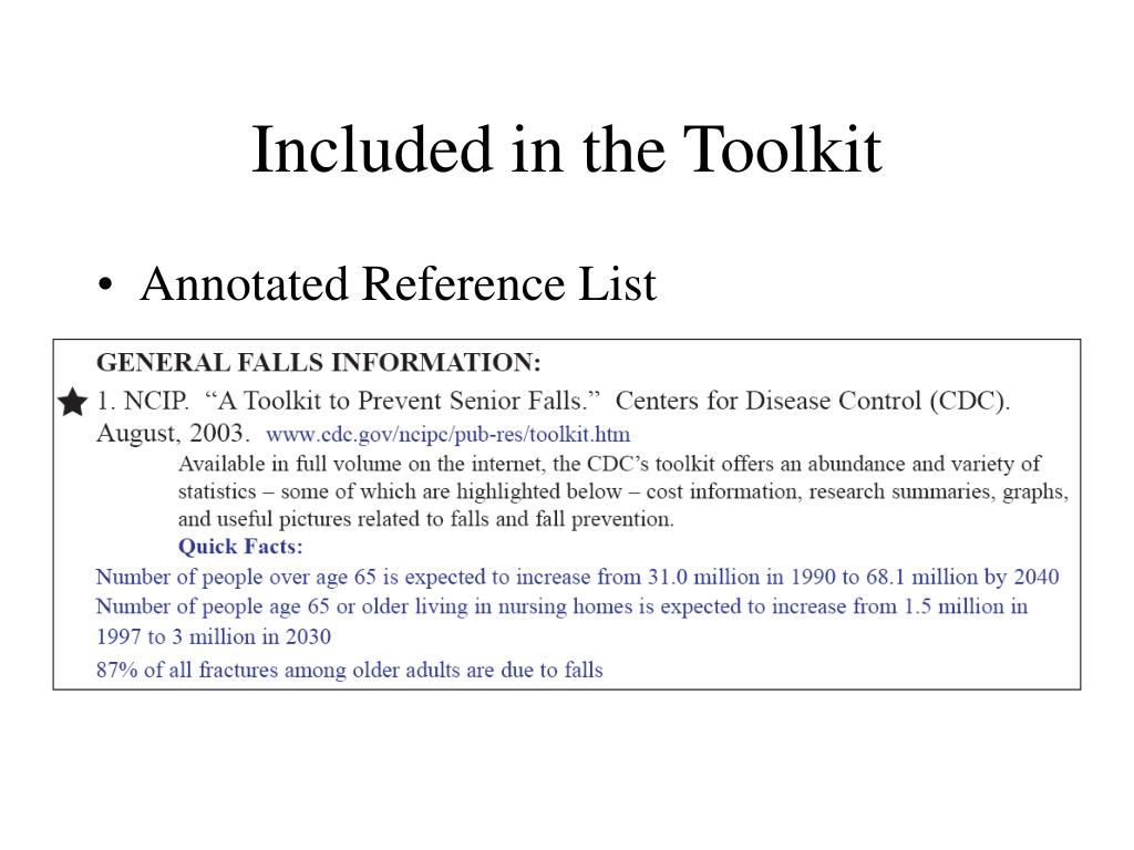PPT - The Falls Toolkit PowerPoint Presentation, free download - ID:4412216