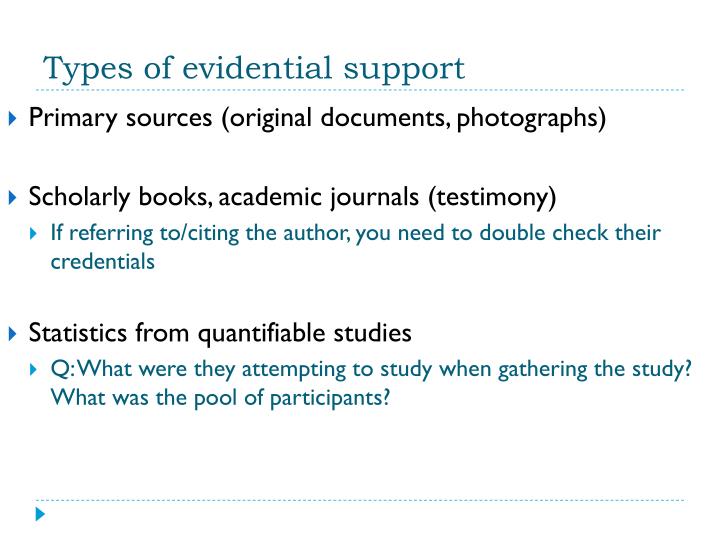 PPT - Defending your argument PowerPoint Presentation - ID:4412483