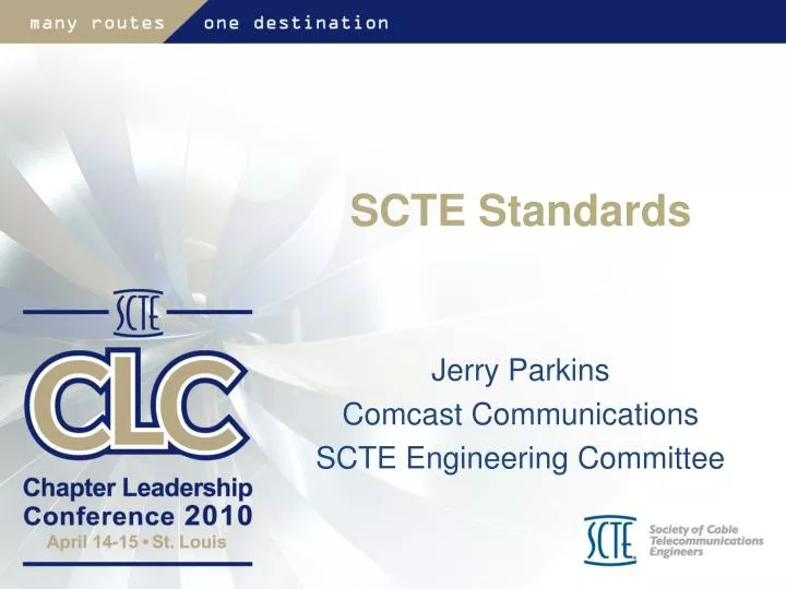 PPT - SCTE Standards PowerPoint Presentation, free download - ID:4413306