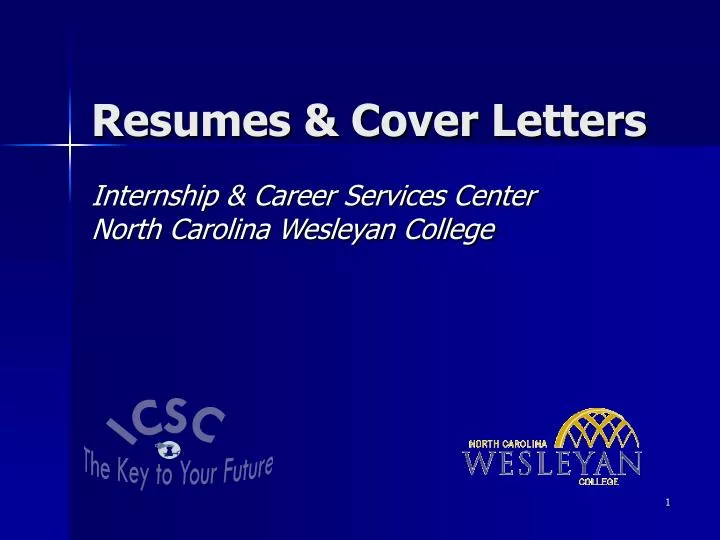 PPT - Resumes & Cover Letters PowerPoint Presentation, free download ...