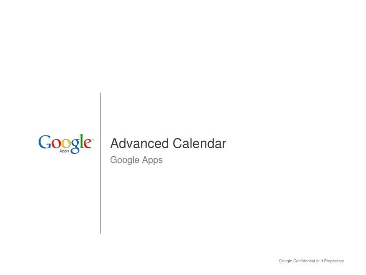 PPT - Advanced Calendar PowerPoint Presentation, free download - ID:4415063