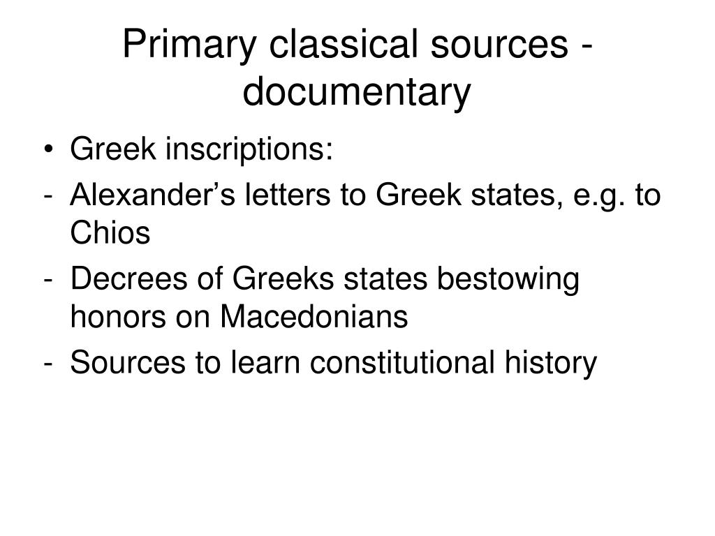 PPT - Achaemenid Persian Empire and Alexander the Great: sources ...