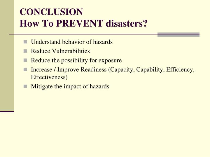 PPT - DISASTER MANAGEMENT AND MITIGATION PowerPoint Presentation - ID ...