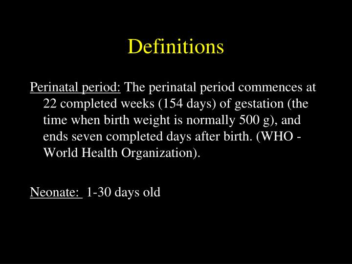 PPT - Perinatal physiology Neonatal physiology and pharmacology ...