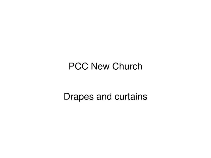 PPT - PCC New Church PowerPoint Presentation, free download - ID:4416376