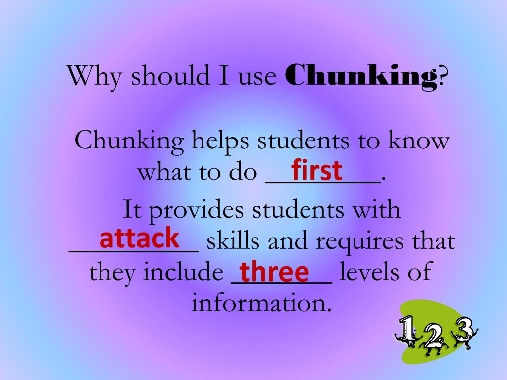PPT - Chunking PowerPoint Presentation, free download - ID:4416688 PPT - Chunking PowerPoint Presentation, free download - ID:4416688