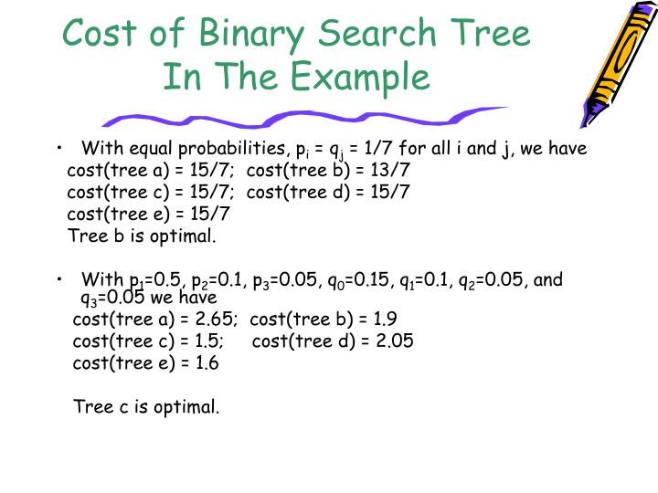 PPT - Optimal Binary Search Tree PowerPoint Presentation - ID:4417338