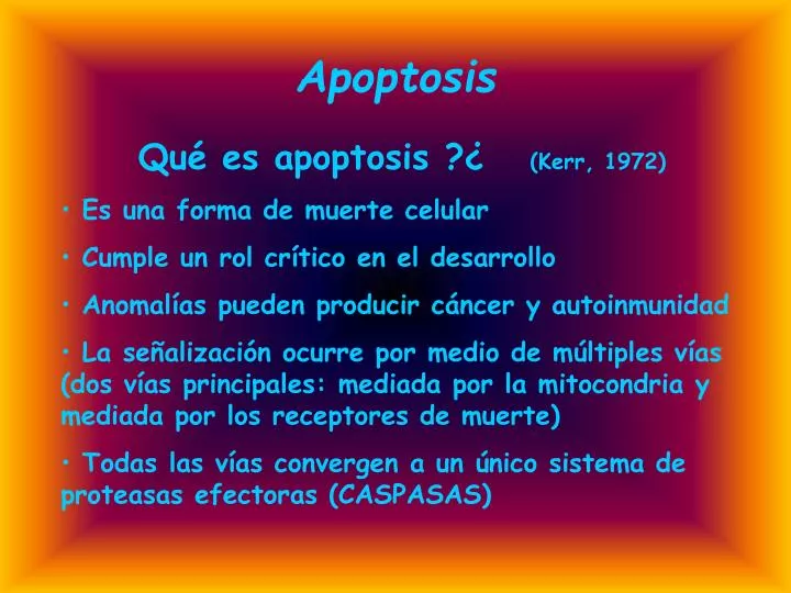 PPT - Apoptosis PowerPoint Presentation, free download - ID:4420145