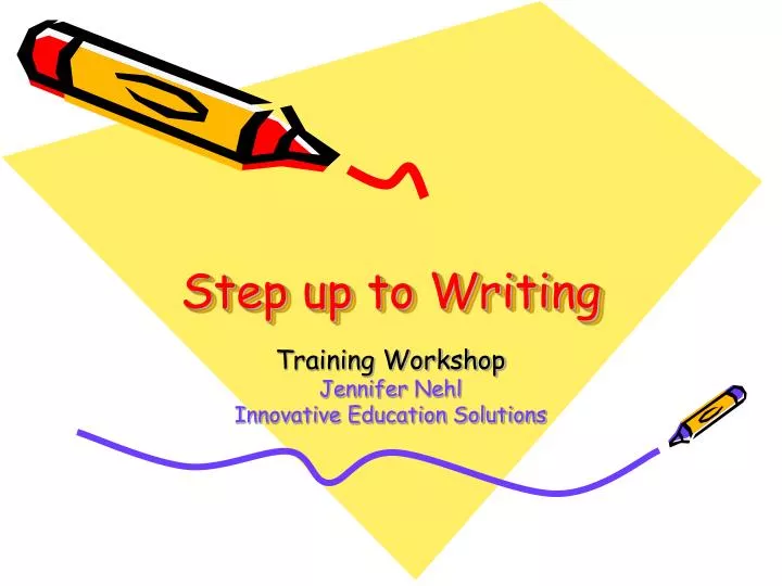 PPT - Step up to Writing PowerPoint Presentation, free download - ID ...